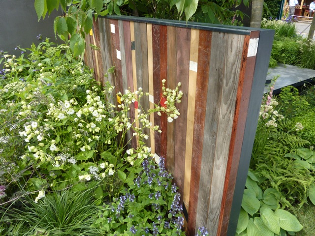 Recycled Timber Screen The Enduring Gardener